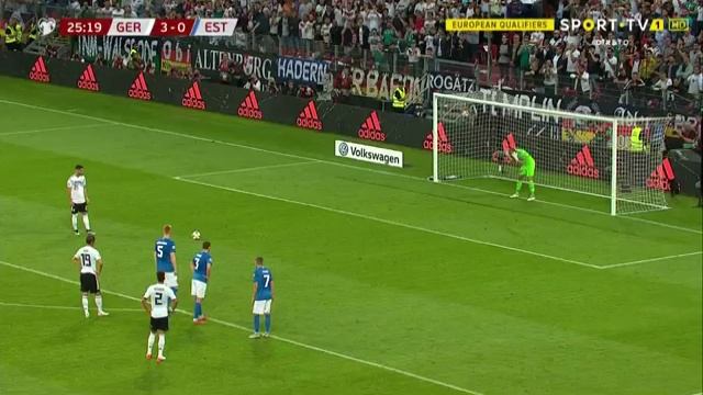 Germany 8-0 Estonia   ( UEFA Euro 2020 qualifying )