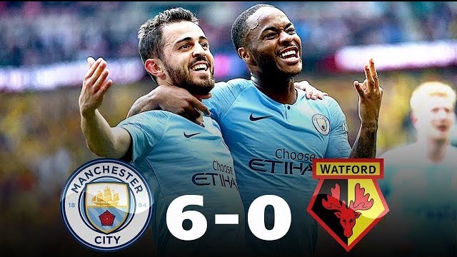 FC Manchester City 6-0 FC Watford   ( Final The Em...