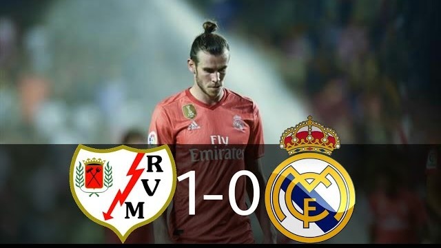 Rayo Vallecano de Madrid 1-0 FC Real Madrid 