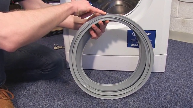 Как заменить резинку на стиральной машине самсунг видео