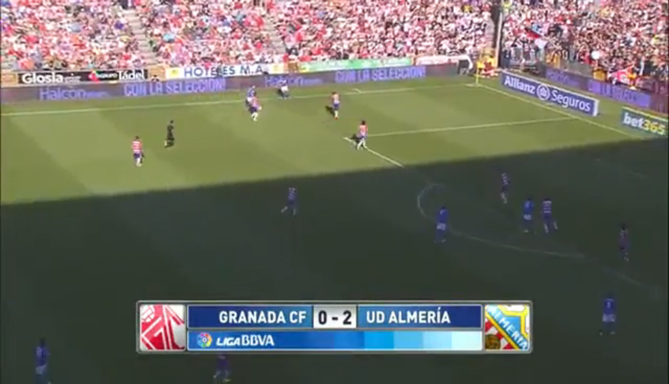 Гранада - Альмерия 0:2 видео