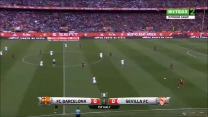 Барселона - Севилья 2:0 (доп.вр.) видео