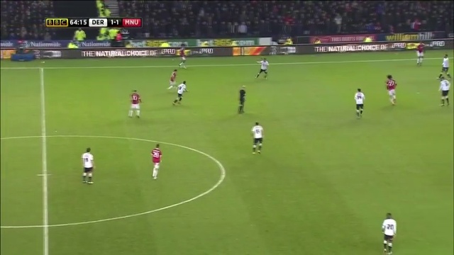 Дерби Каунти - Манчестер Юнайтед 1:3 видео