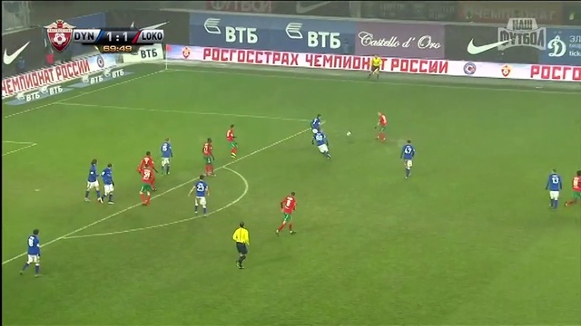 Динамо - Локомотив 2:2 видео