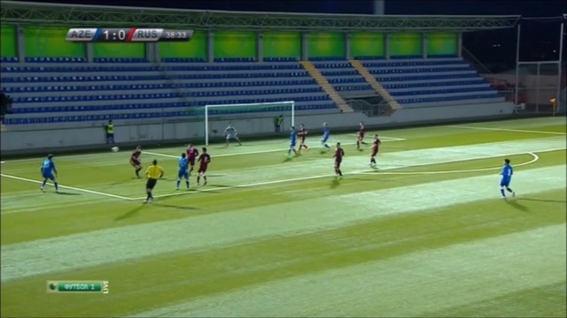 Азербайджан U-21 - Россия U-21 3:0 видео