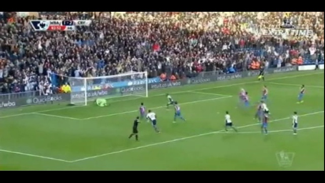 West Bromwich 2-2 Crystal Palace - Goal by S. Berahino (90+3')