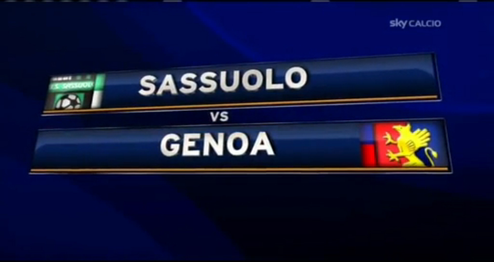 Сассуоло - Дженоа 4:2 видео
