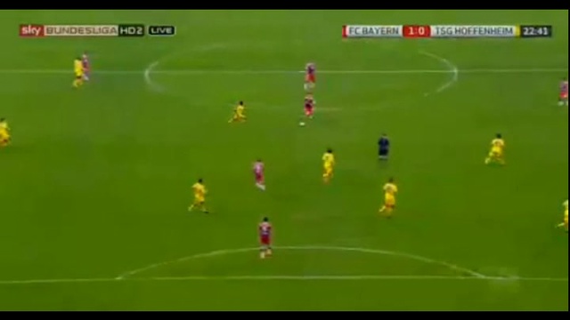Bayern München 4-0 Hoffenheim - Goal by M. Götze (23')