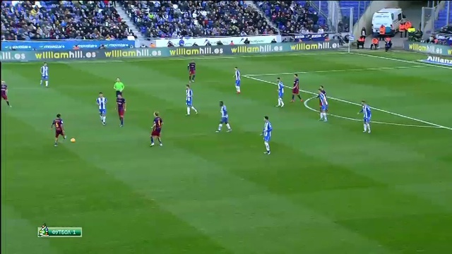Эспаньол - Барселона 0:0 видео