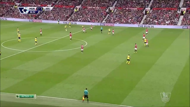 Манчестер Юнайтед - Арсенал 1:1 видео