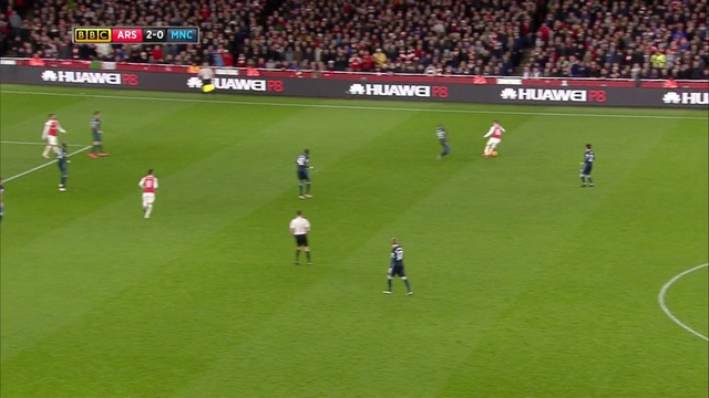 Арсенал - Манчестер Сити 2:1 видео