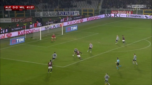 Алессандрия - Милан 0:1 видео