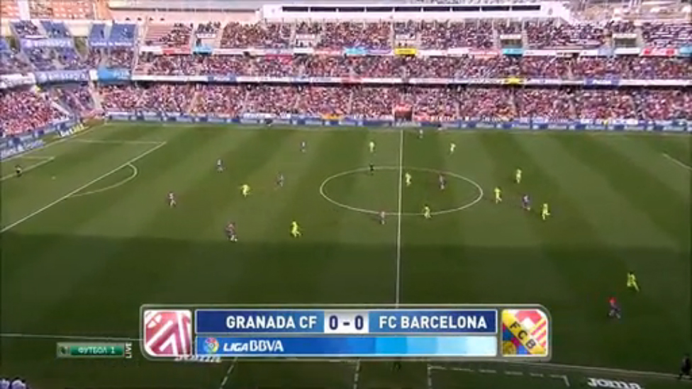 Гранада - Барселона 1:3 видео