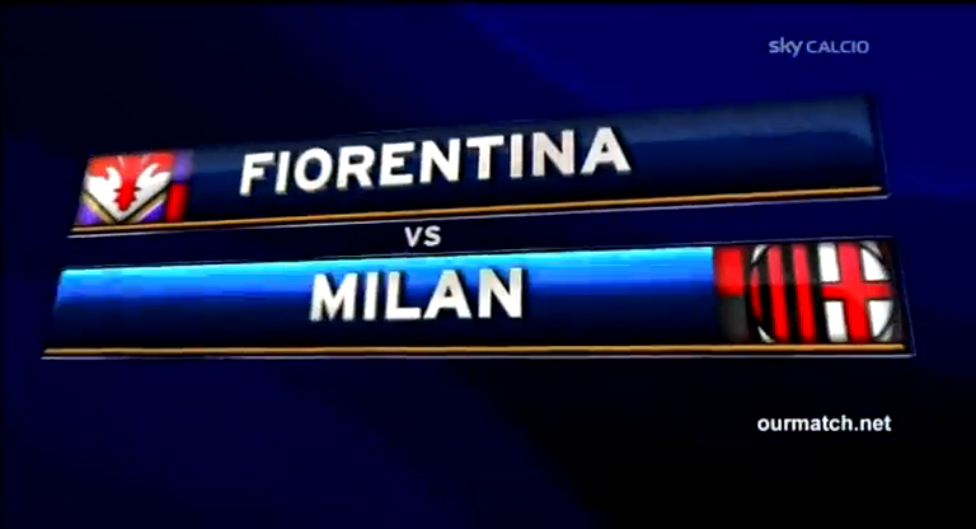 Фиорентина - Милан 0:2 видео