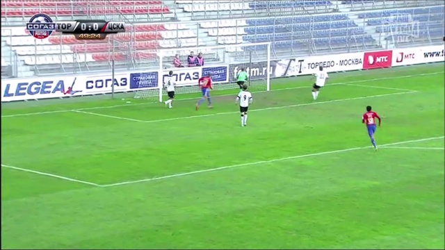 Торпедо Москва - ЦСКА 0:2 видео