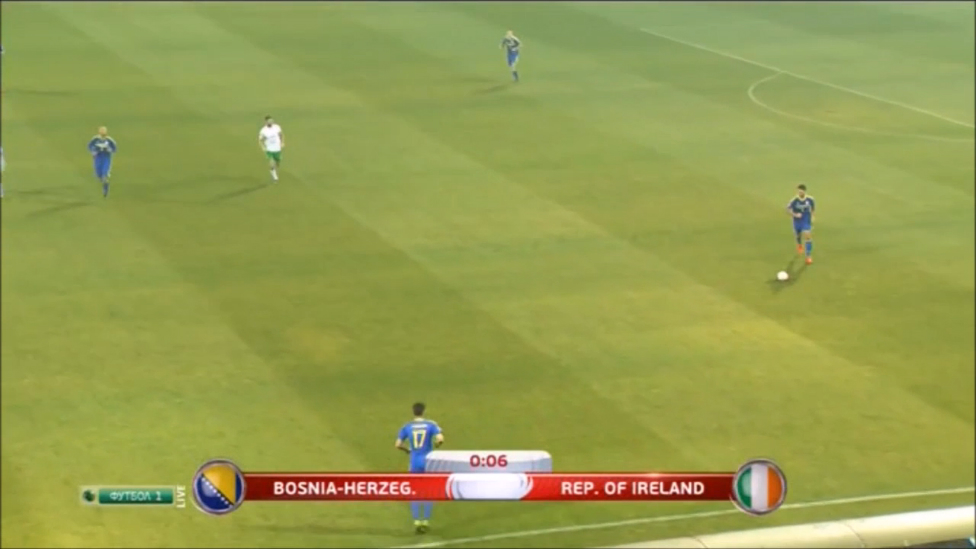 Босния и Герцеговина - Ирландия 1:1 видео