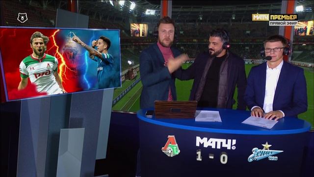 Локомотив - Зенит 1:0 видео
