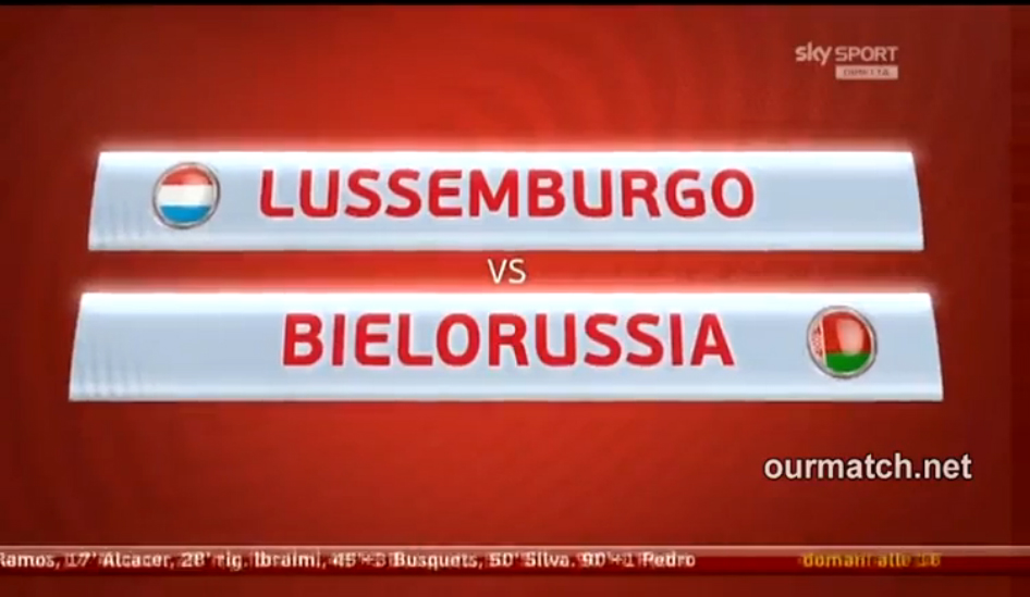 Люксембург - Беларусь 1:1 видео