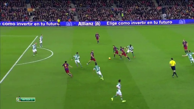 Барселона - Бетис 4:0 видео