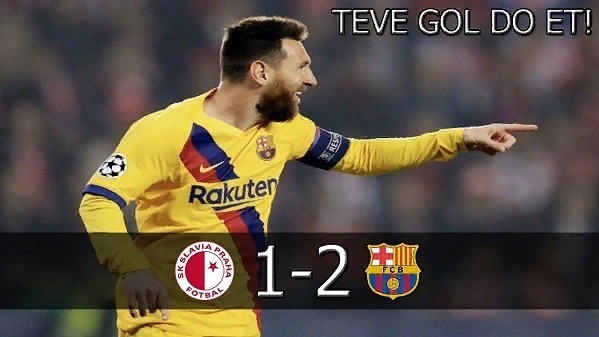 SK Slavia Praha 1-2 FC Barcelona   ( L. C. 2019 / ...