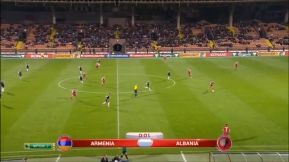 Армения - Албания 0:3 видео