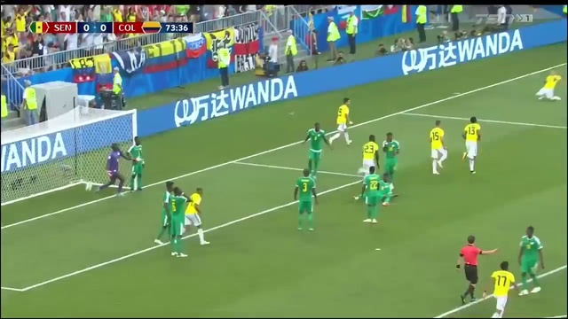 Senegal 0-1 Colombia    ( World Cup RUSSIA 2018 )