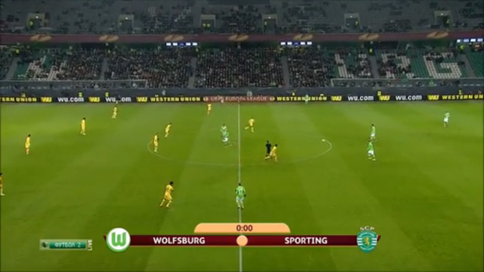 Вольфсбург - Спортинг Лиссабон 2:0 видео
