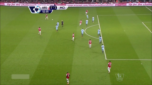 Арсенал - Манчестер Сити 1:1 видео
