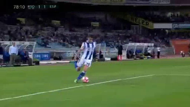 Real Sociedad 1-1 Espanyol - Gól de Willian José (78min)
