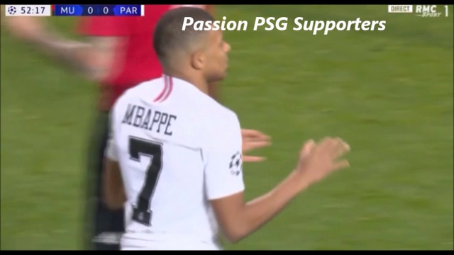 FC Manchester United 0-2 FC PSG Paris Saint Germai...