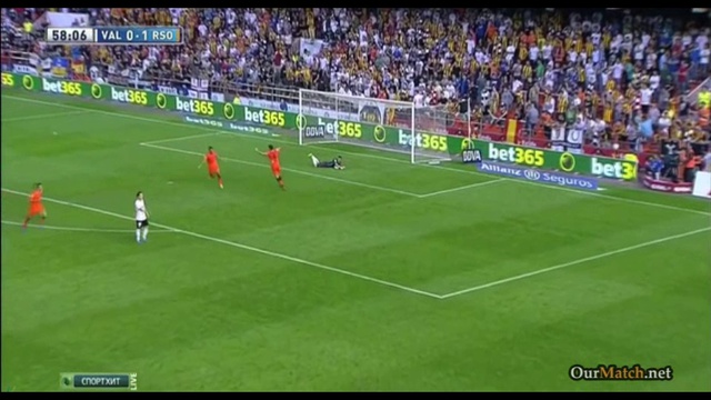 Валенсия - Реал Сосьедад 1:2 видео