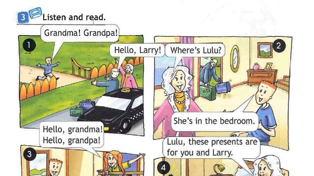 Spotlight 3 grandma grandpa презентация