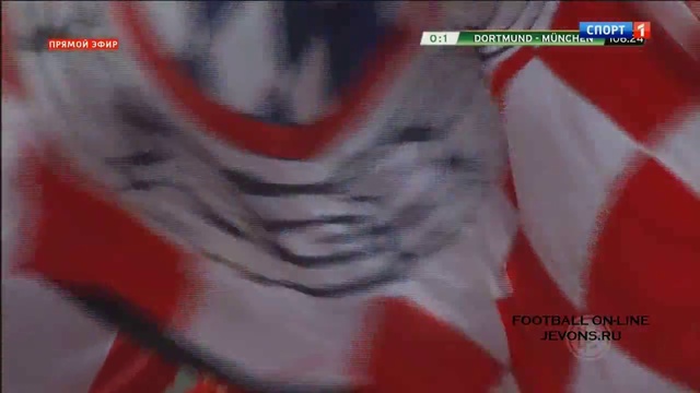 Боруссия Дортмунд - Бавария 0:2 (доп.вр.) видео