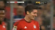 Bayern München 5-1 Wolfsburg - Golo de R. Lewandowski (57min)