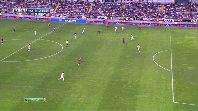 Райо Вальекано - Барселона 0:4 видео