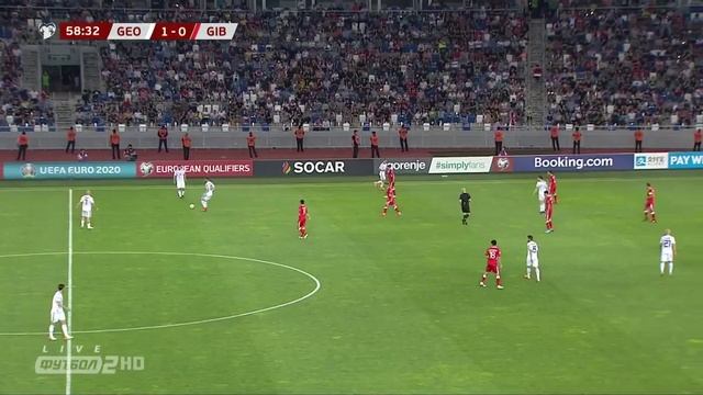 Georgia 3-0 Gibraltar   ( UEFA Euro 2020 qualifying )
