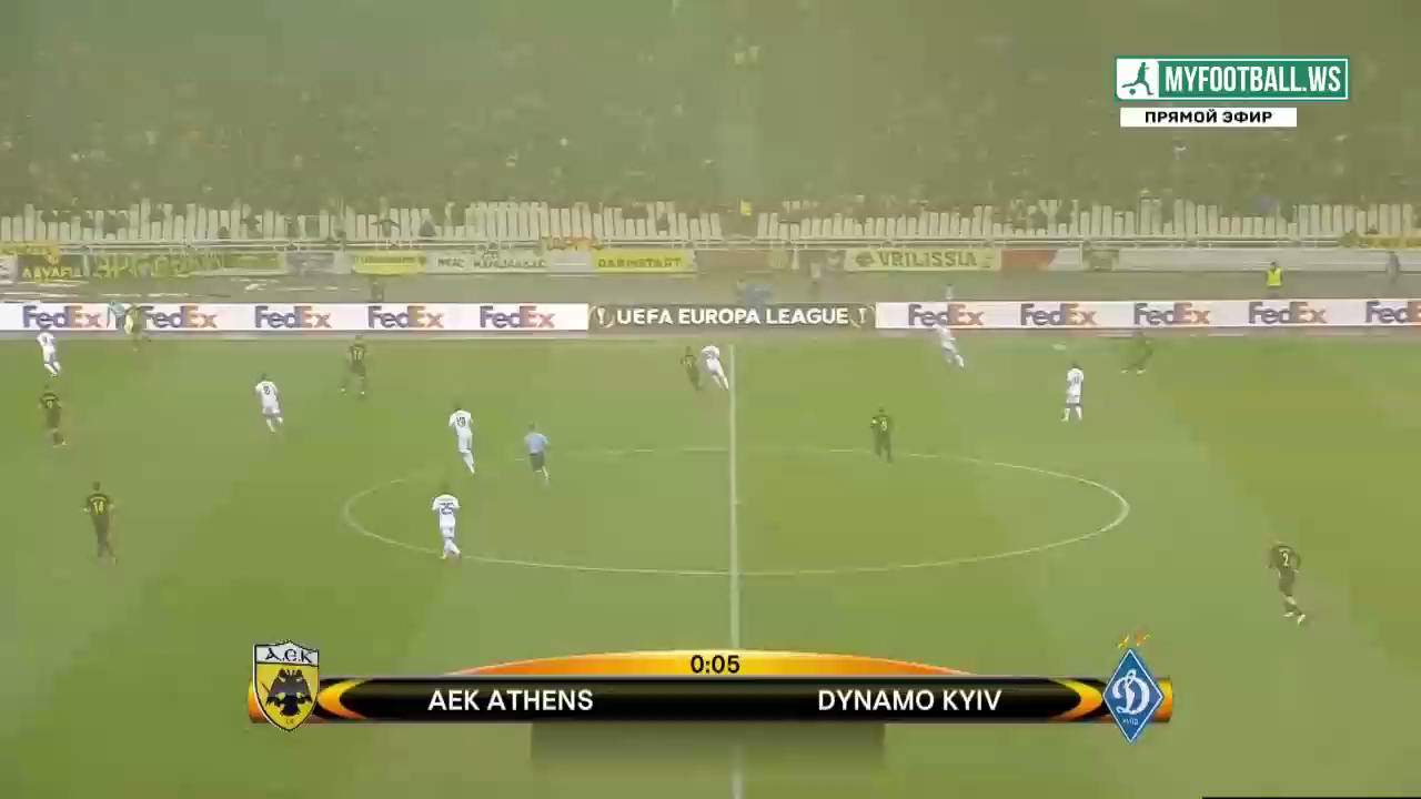FC AEK Athens 1-1 FK Dynamo Kyiv   ( E.L. 2017 / 2...
