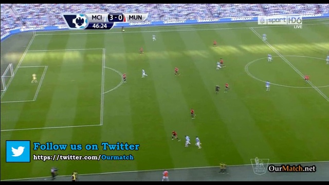 Манчестер Сити - Манчестер Юнайтед 4:1 видео