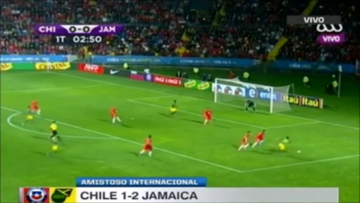 Чили - Ямайка 1:2 видео