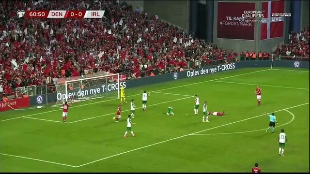Denmark 1-1 Republic Of Ireland   ( UEFA Euro 2020...