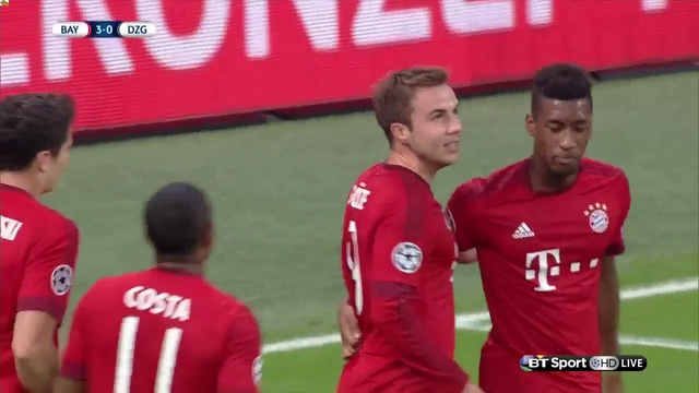 Бавария - Динамо Загреб 5:0 видео