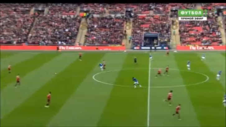 Эвертон - Манчестер Юнайтед 1:2 видео