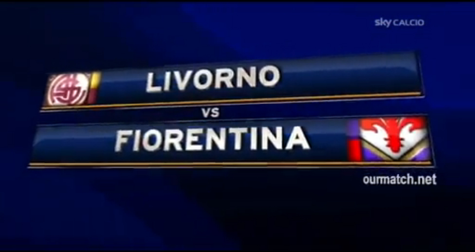 Ливорно - Фиорентина 0:1 видео