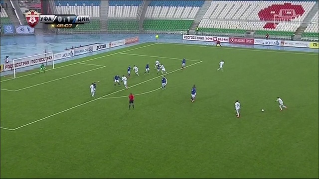 Уфа - Динамо 0:1 видео