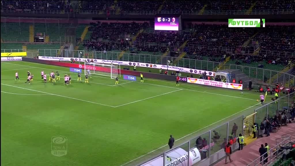 Палермо - Милан 0:2 видео