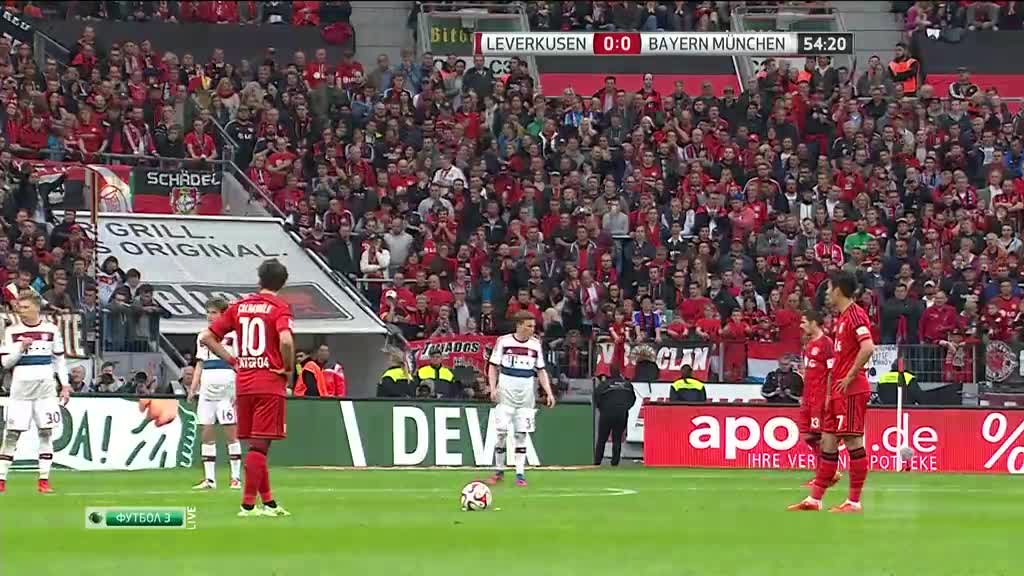 Байер - Бавария 2:0 видео
