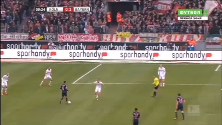 Кельн - Бавария 0:1 видео