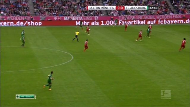 Бавария - Аугсбург 0:1 видео