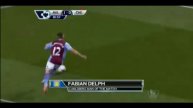 Aston Villa 1-0 Chelsea - Golo de F. Delph (82min)