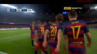 Barcelona 2-1 Bayer Leverkusen - Golo de Sergi Roberto (80min)